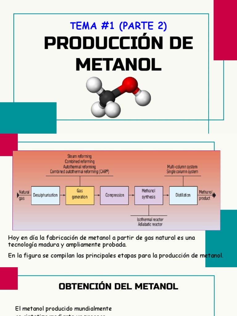 Producción de Metanol (Parte 2) | PDF | Catálisis | Química