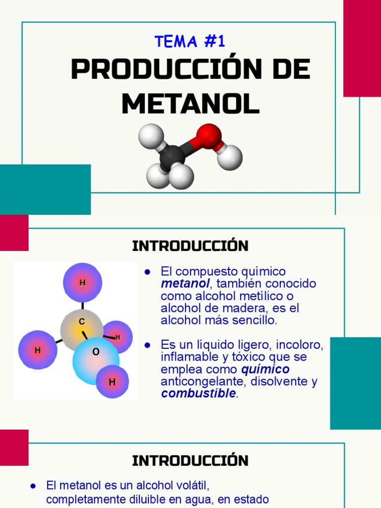 Producción de Metanol | PDF | Metanol | Etanol