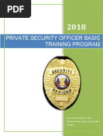 Security Training Manual | PDF | Computer Security | Security