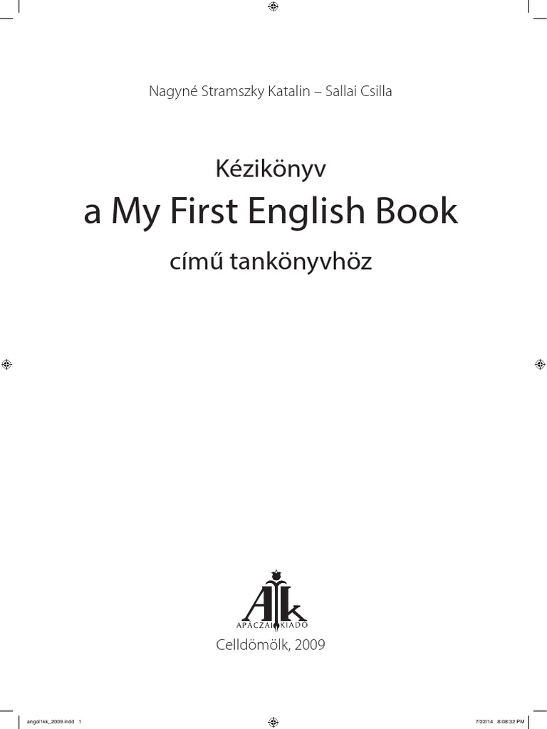 My First English Book | PDF