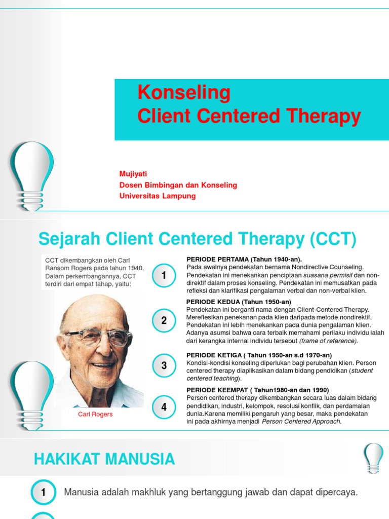Konseling Client Centered Therapy | PDF