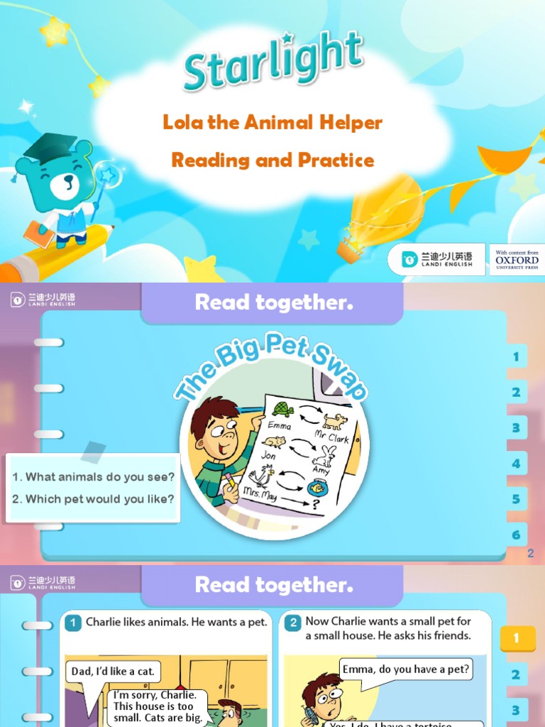 Lola's Big Pet Swap Adventure | PDF