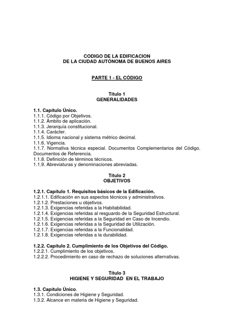 Código Edificación CABA: Normas y Seguridad | PDF | Chimenea | Demolición