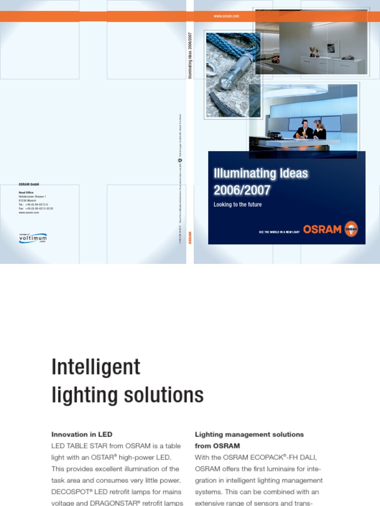 Osram Catalogue | PDF | Light Emitting Diode | Lighting