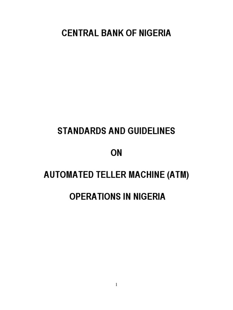 Atm Standards 1 | Download Free PDF | Emv | Automated Teller Machine