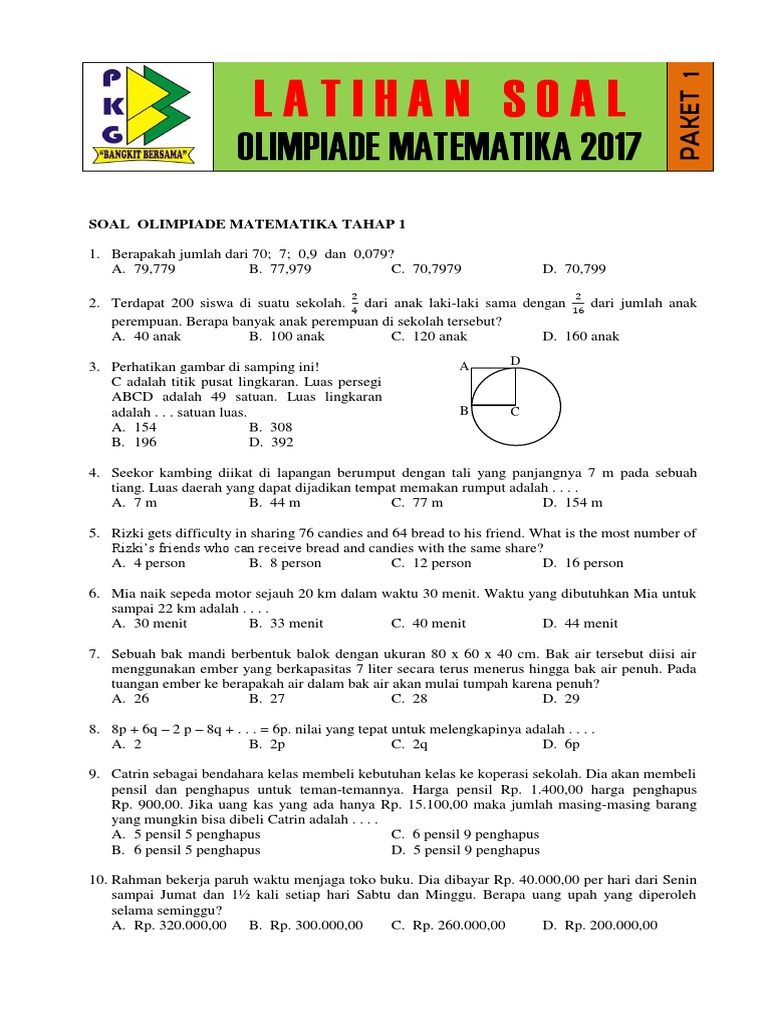 OLIMATEMATIKA | PDF