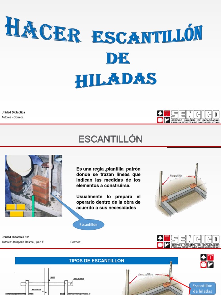 Hacer Escantillon | PDF | Herramientas