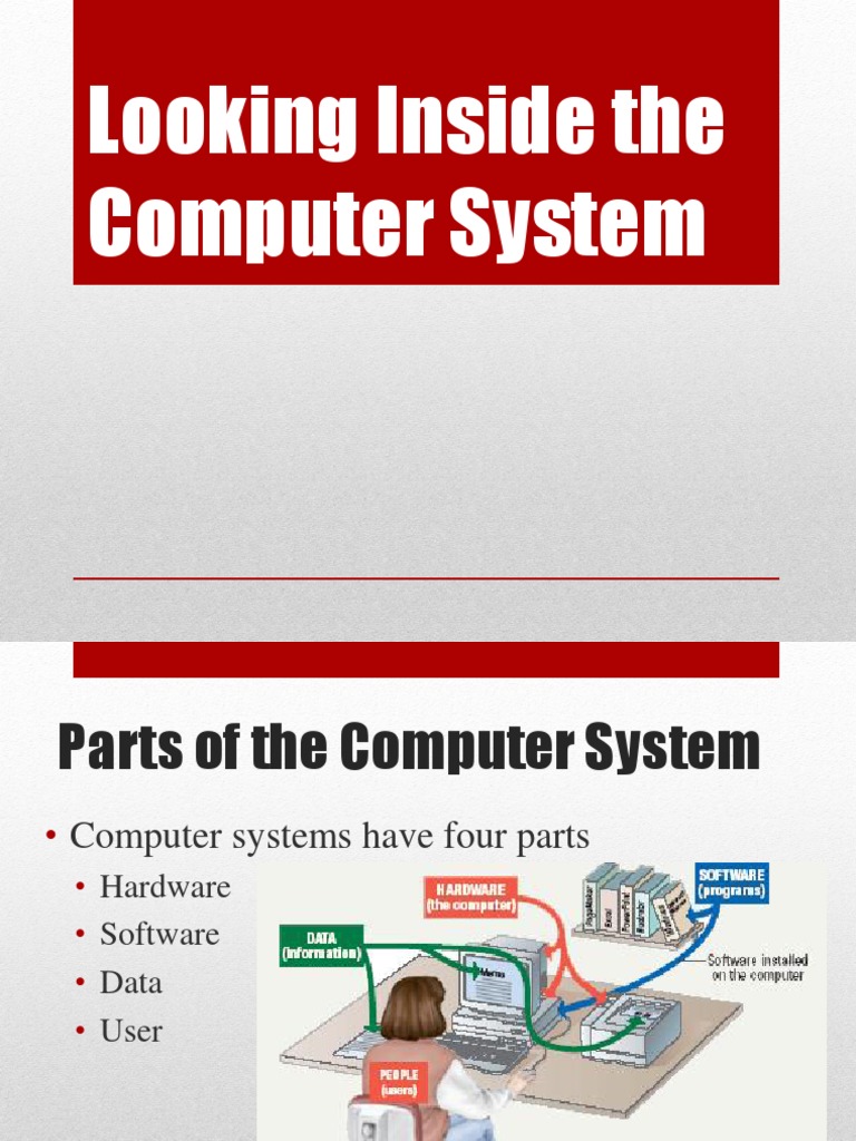 Looking Inside The Computer System | PDF