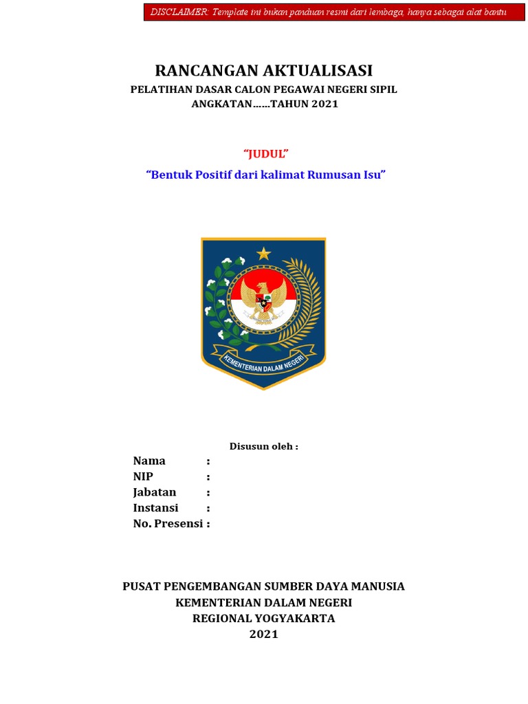 Contoh Format Ra Latsar 2021 | PDF
