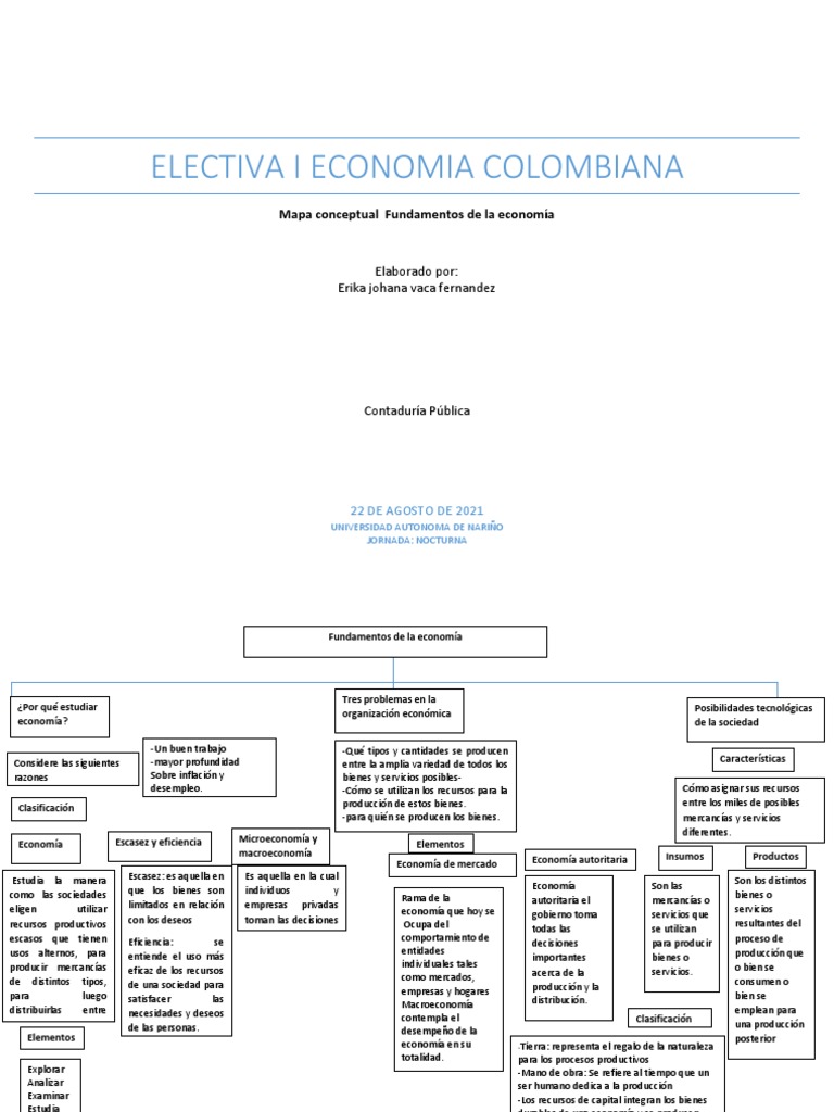 1MAPA CONCEPTUAL ELECTIVA L | PDF | Bienes | Ciencias económicas