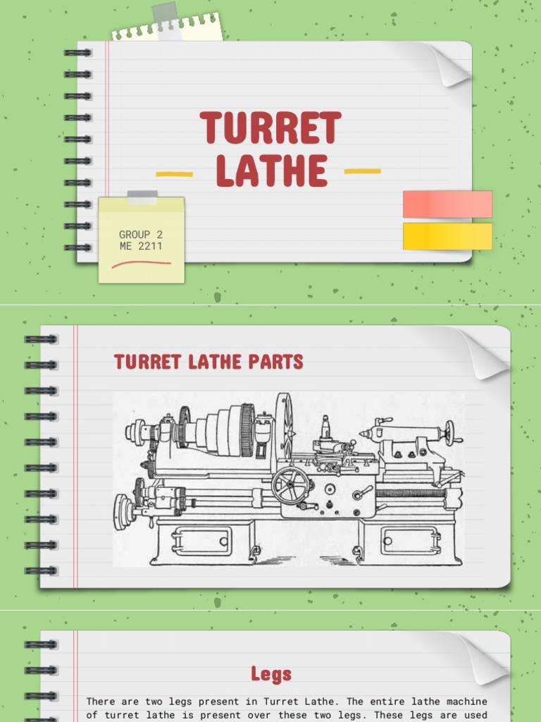 Turret Lathe | PDF | Grinding (Abrasive Cutting) | Machining