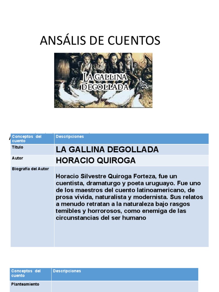 2° Análisis de Cuentos | PDF