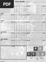 Warhammermroster Sheet | PDF | Role Playing Games | Gaming