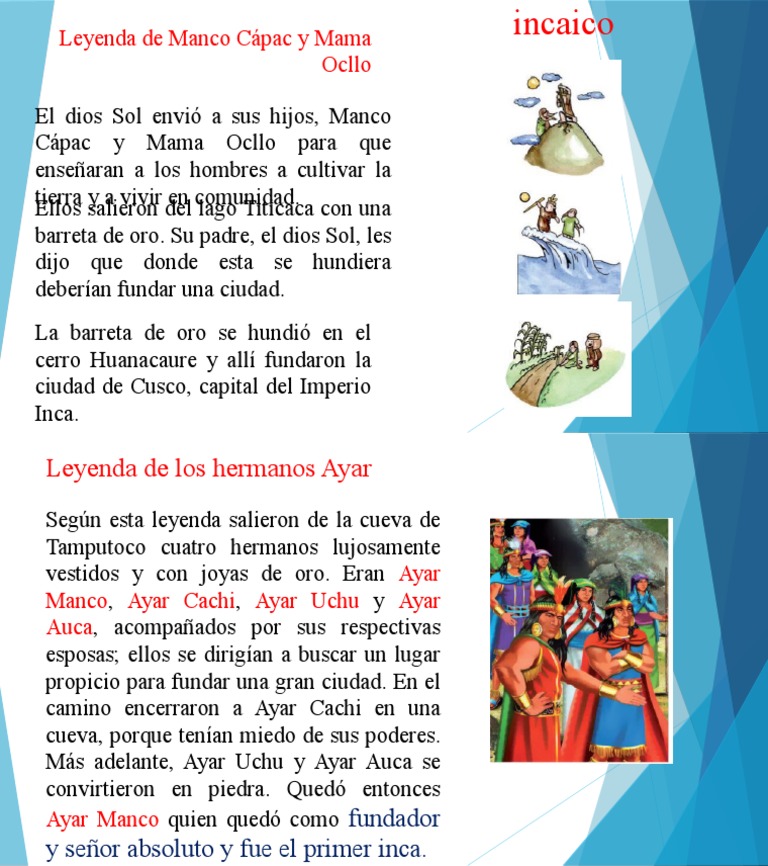 Leyendas Sobre El Origen Del Imperio Incaico | PDF