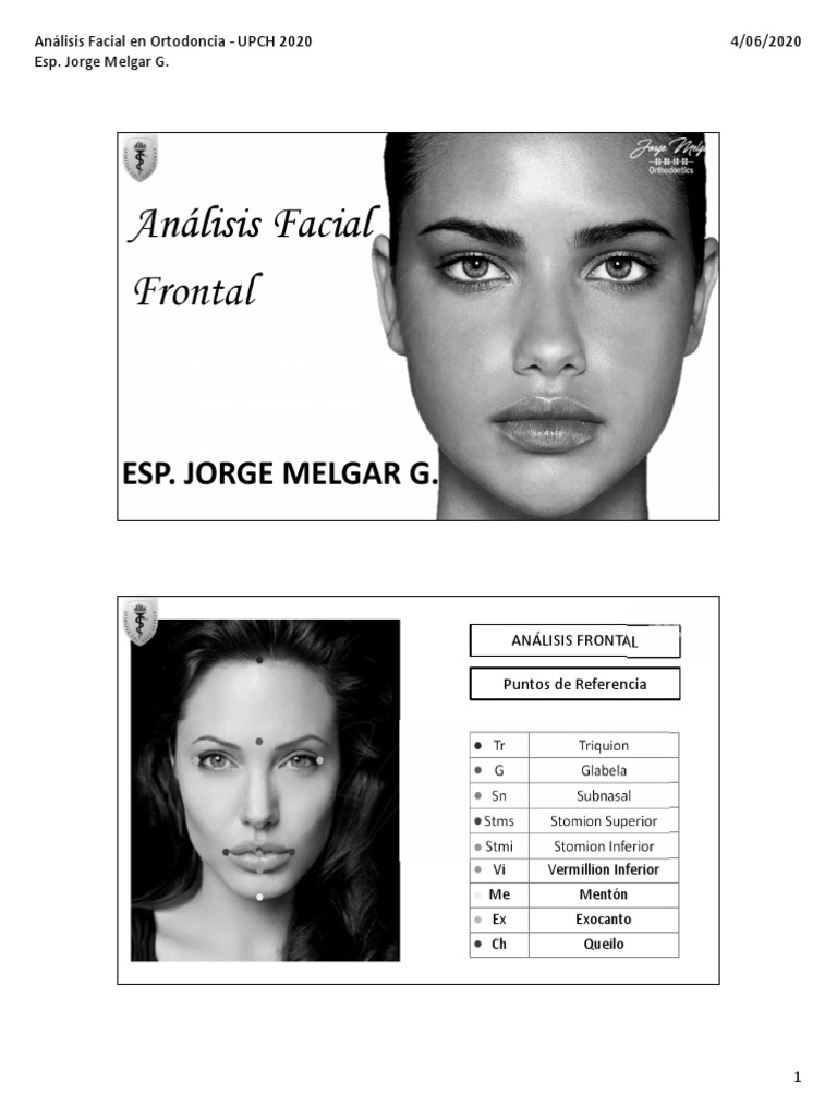 Analisis Facial 2020 Imprimir | PDF | Ortodoncia | Cabeza y cuello humanos