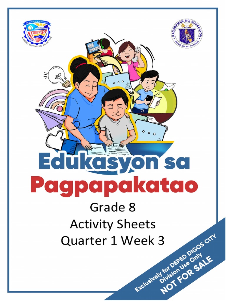 Grade 8 Activity Sheets Quarter 1 Week 3 | PDF