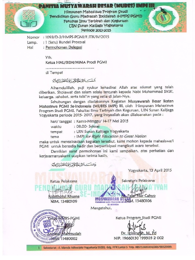 Proposal Mubes Iii | PDF