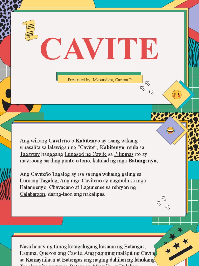 Cavite Mapundara Filipino 16 | PDF