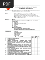 SOP Pemberian Oksigen RM & NRM | PDF