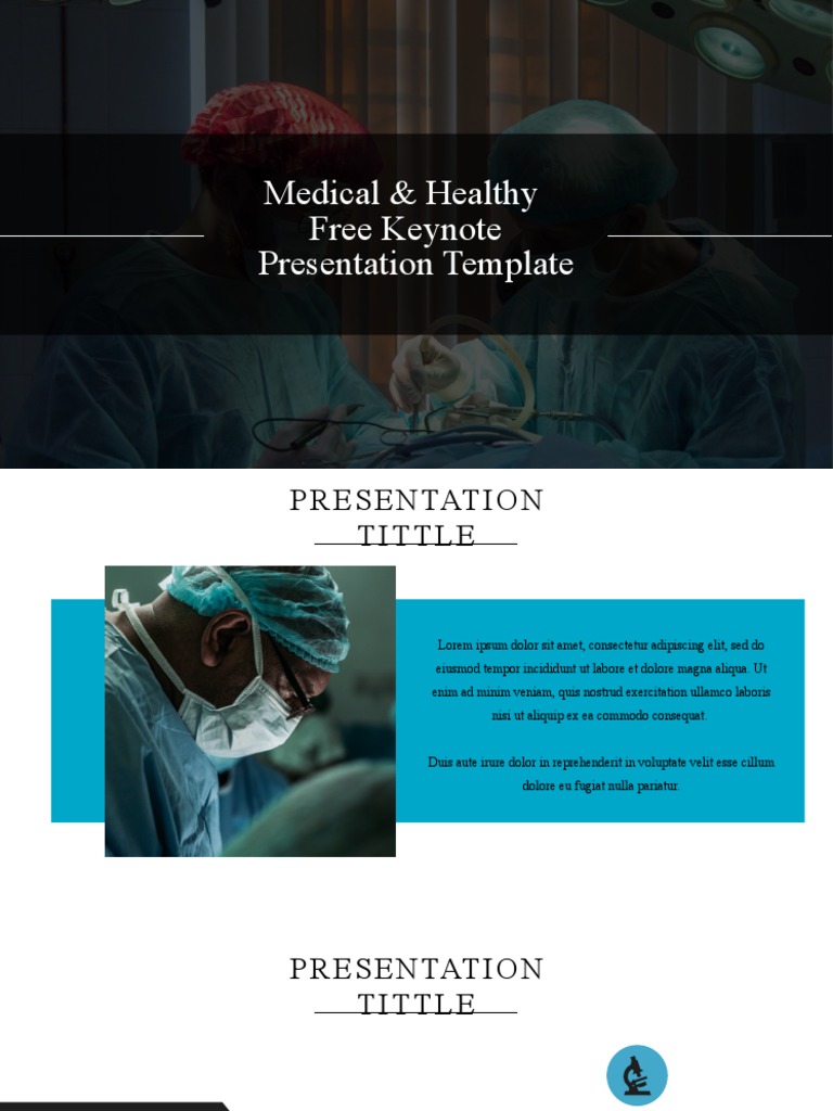 Free Medical & Healthy Presentation Template | PDF | Popular Culture ...