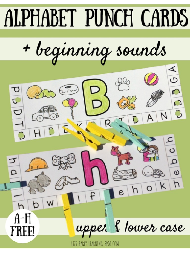 Alphabet Punch Cards | PDF