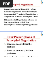 Negotiation Strategy Template Guide | PDF | Negotiation | Business