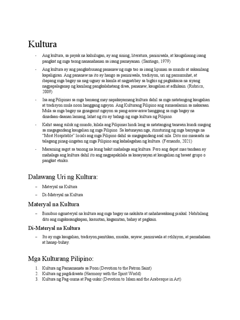 Kultura | PDF