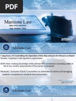 Maritime Law Notes | PDF | Admiralty Law | Jurisdiction