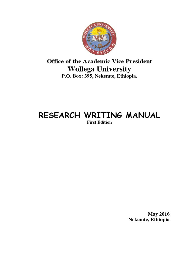 Guideline, Research Writing | PDF | Thesis | Validity (Statistics)
