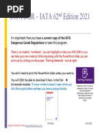 IATA DGR 66 Edition 2025 Significant Changes 1725288532 | PDF | Dangerous Goods | Sodium