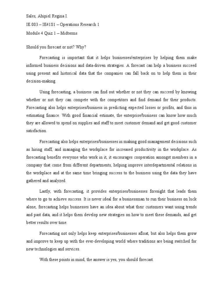 Module 4 Quiz 1 | PDF