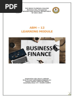 Business Finance Module 1 | PDF | Securities (Finance) | Stocks
