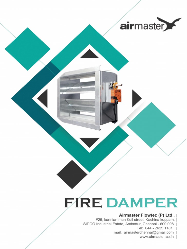 Fire Damper Catalog | PDF