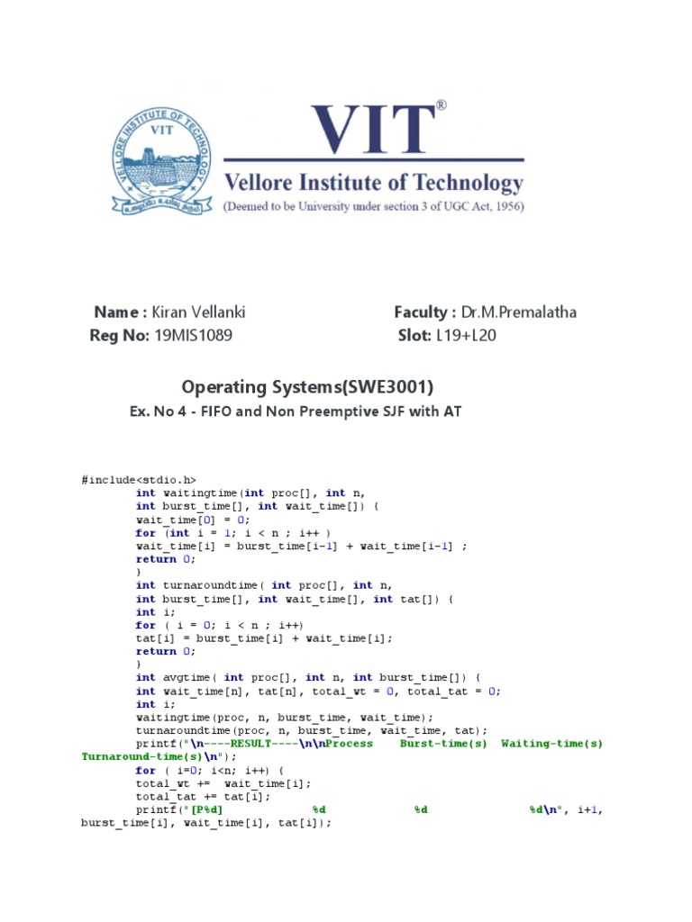 Swe3001 Ex4 | PDF | Computer Programming | Computer Standards