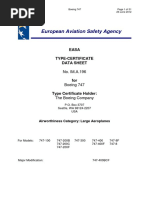 European Aviation Safety Agency: Easa Type-Certificate Data Sheet | PDF ...