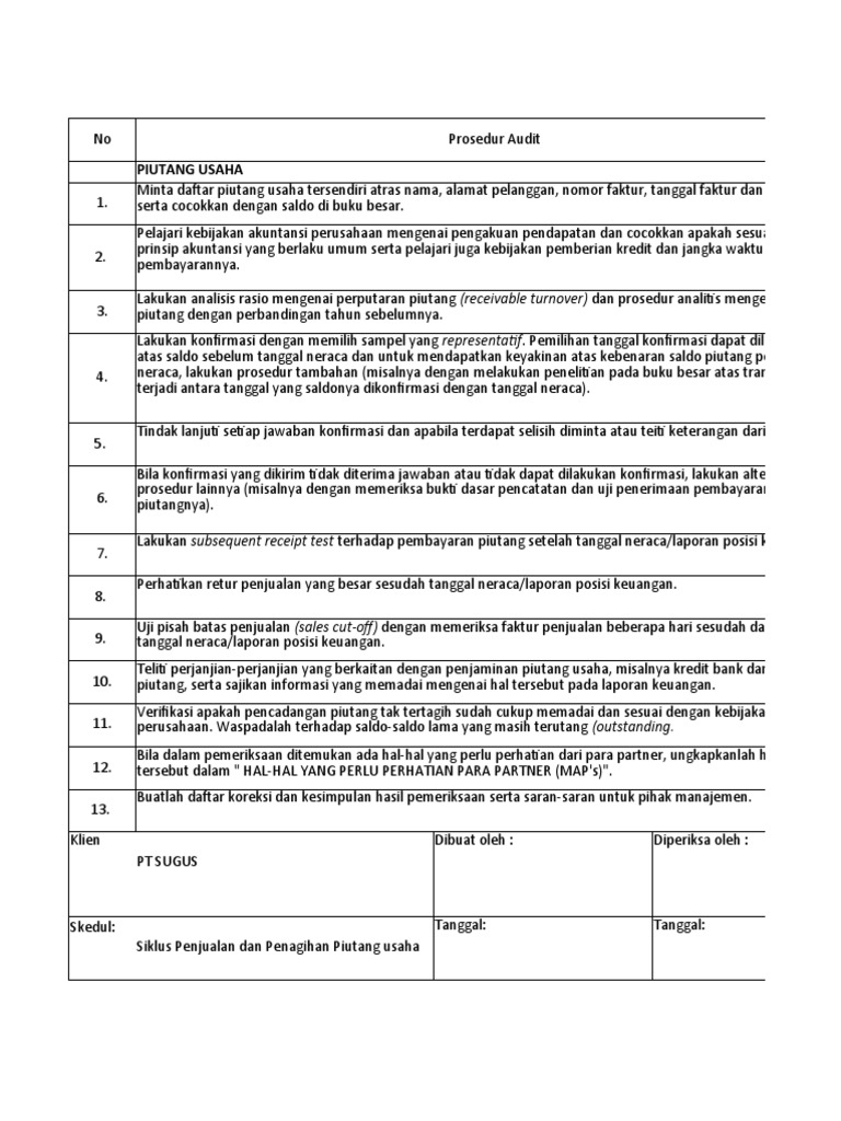 Praktikum Audit Modul 2 | PDF