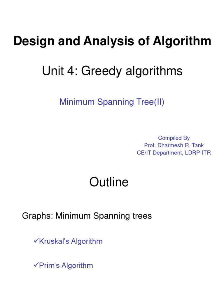 MST Prim's Algorithm Explained | PDF | Applied Mathematics | Theoretical Computer Science