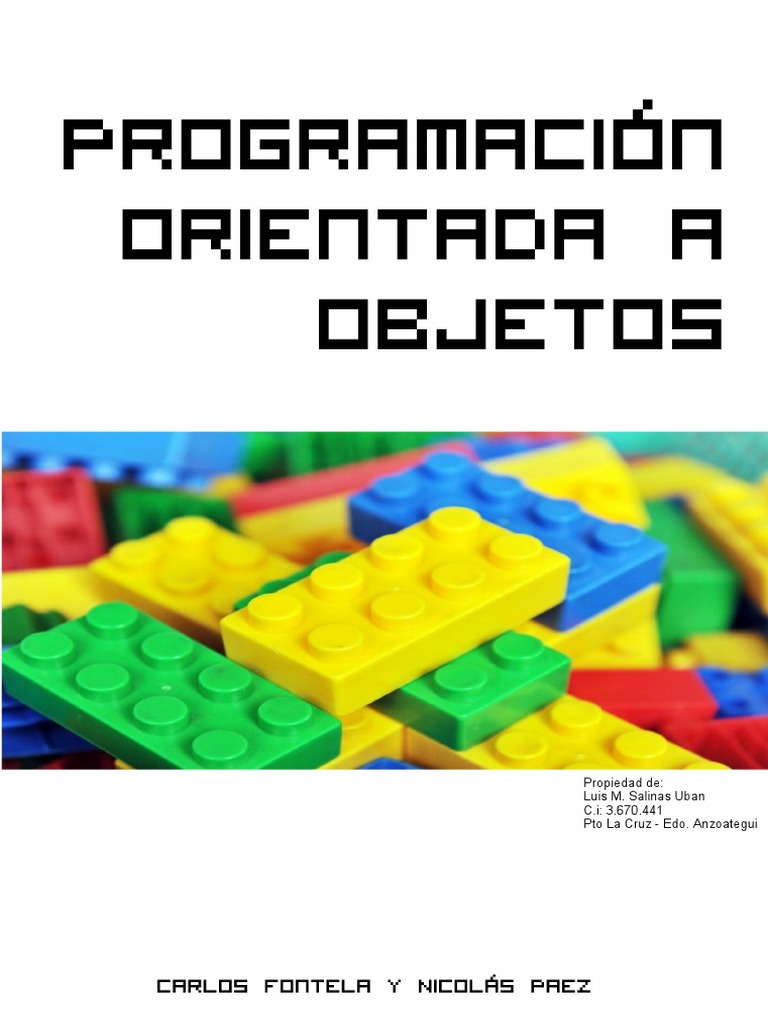 0185 Programacion Orientada A Objetos | Descargar gratis PDF | Objeto ...