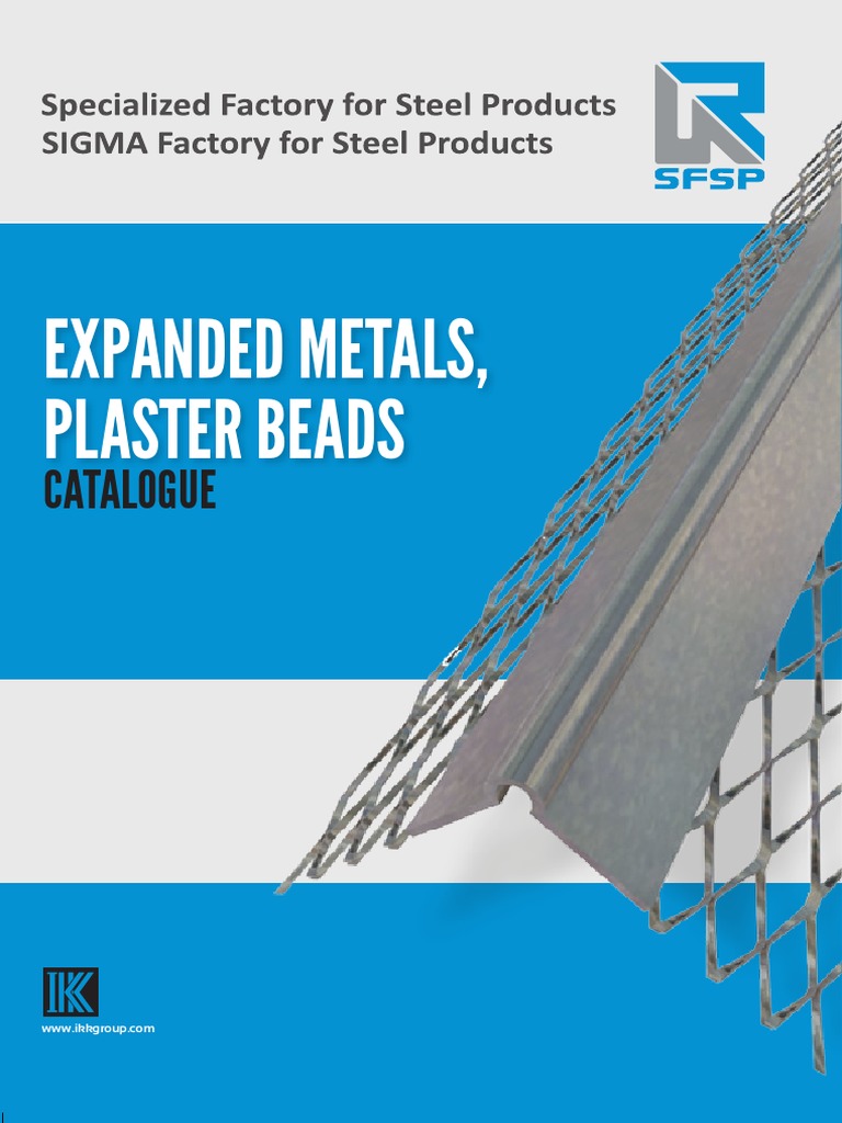 Expanded Metal Plaster Beads Catalogue | PDF | Occupational Safety And ...