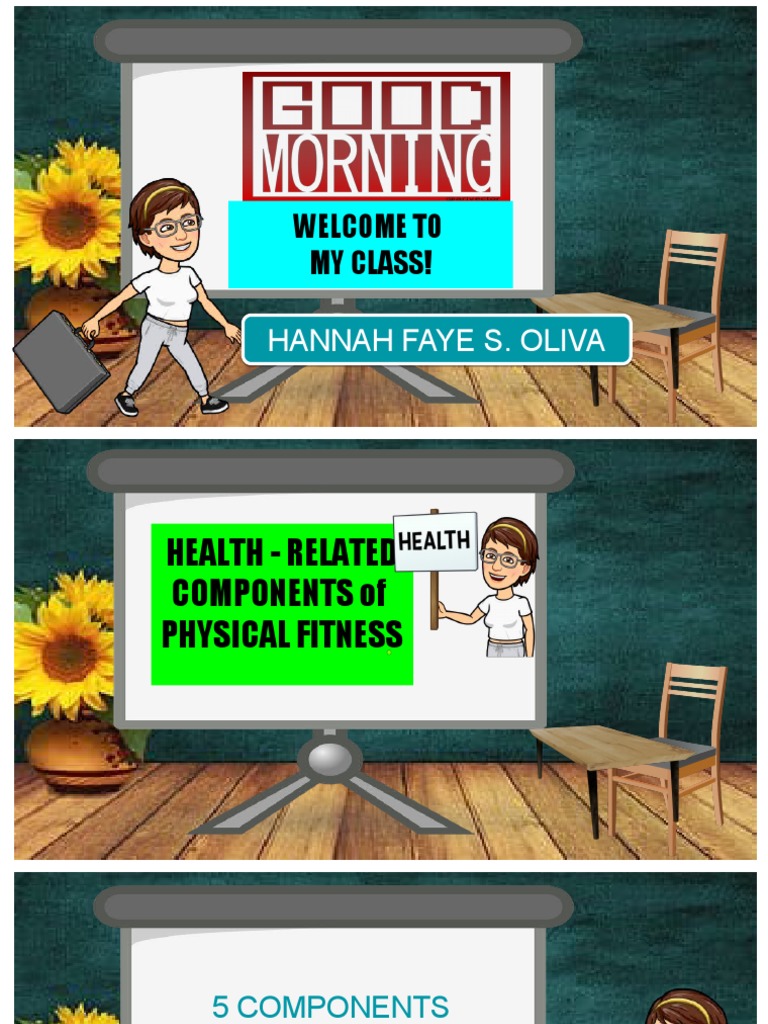 Health Related Fitness Components | PDF