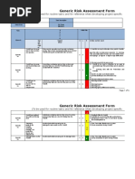 Storage Racking Risk Assessment | PDF | Risk | Safety