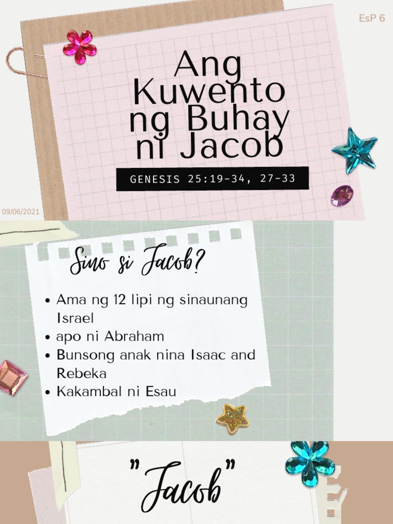 EsP 6 Si Jacob | PDF