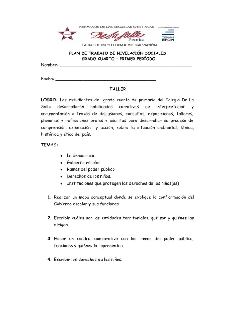 Examen de Sociales para Primer Grado | PDF | Cognición | Aprendizaje