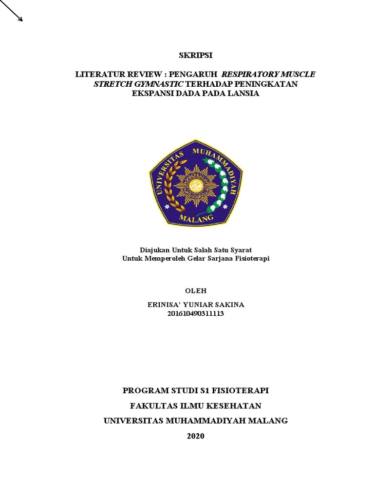 Efek RMSG pada Ekspansi Dada Lansia | PDF