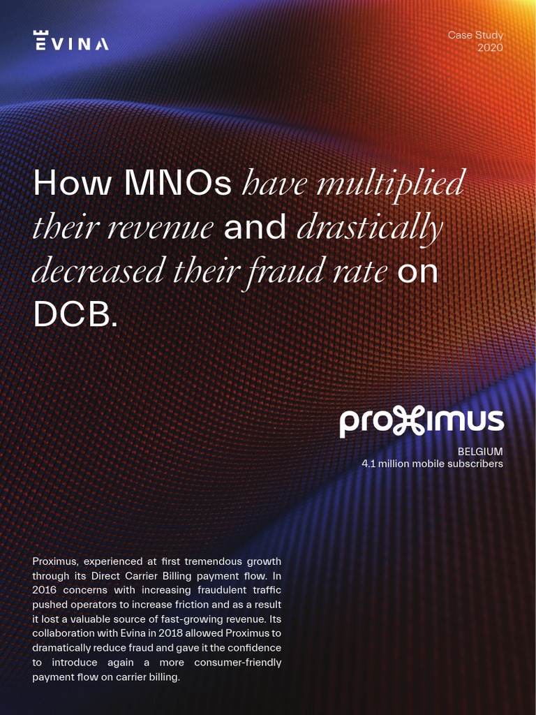 Case Study Proximus X Evina 2.2 | PDF | Information Technology | Economies