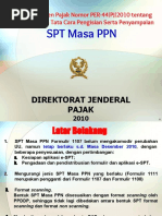 Formulir SPT Masa PPN 1111 Lengkap | PDF