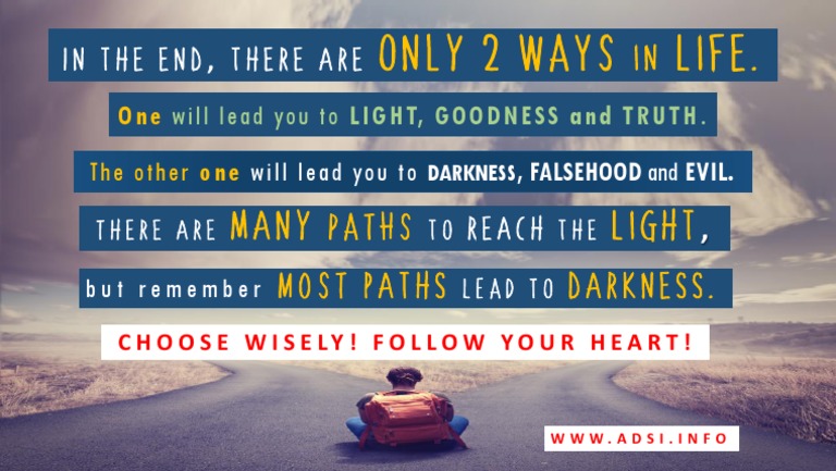2 Paths in Life | PDF