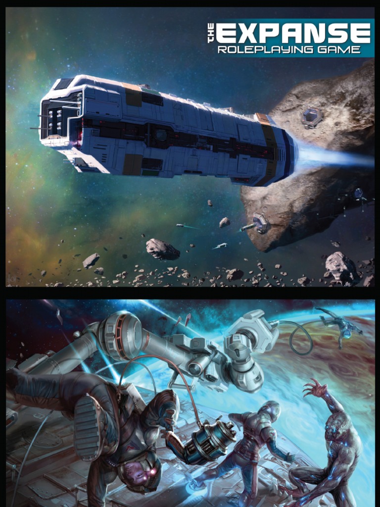 The Expanse RPG - Game Master's Kit - Screen Front | PDF