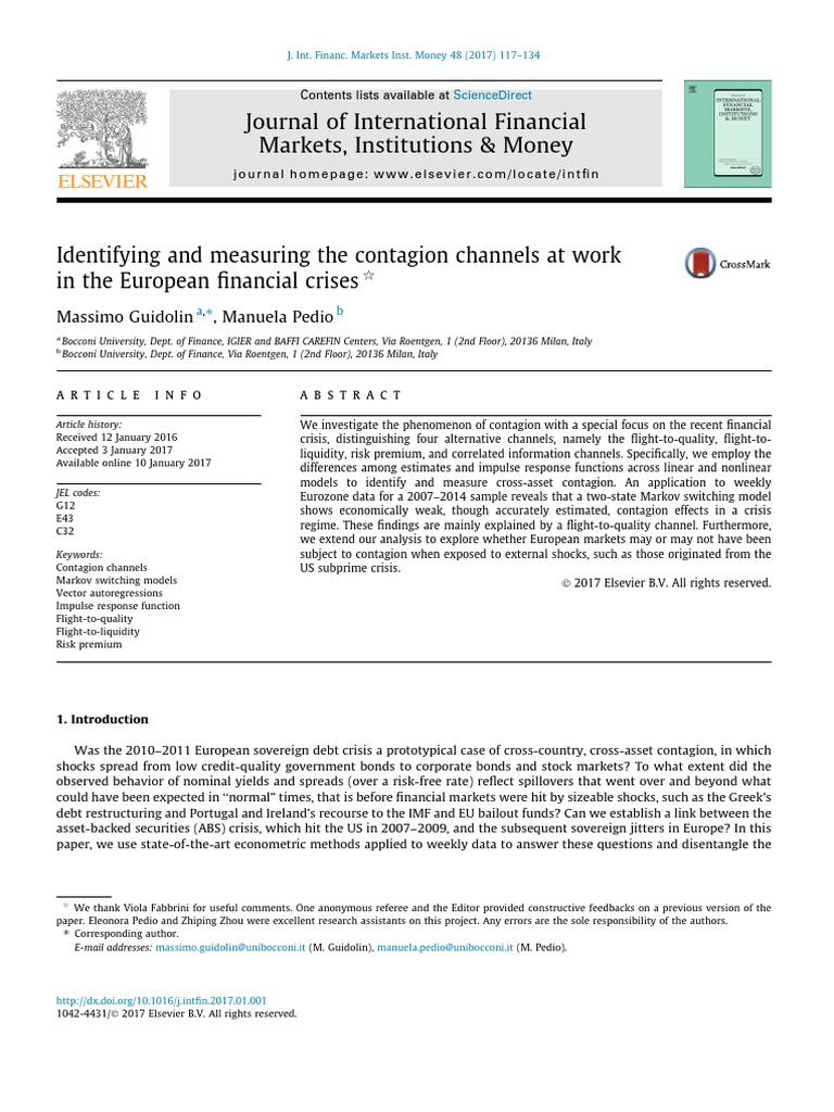 Identifying and Measuring the Contagion Channels at Work in the ...