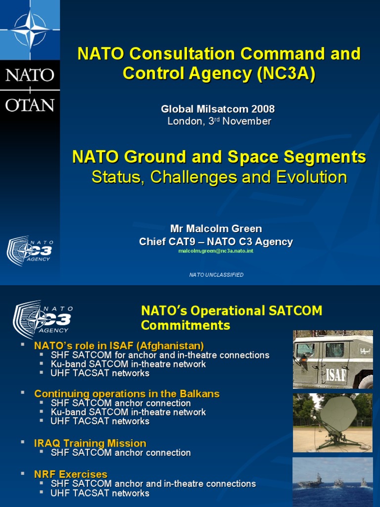NATO's Evolving Satellite Communications Capabilities: Meeting Growing ...